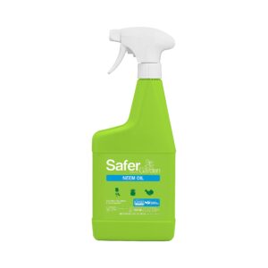 safer brand garden sg5180 insect killing fungicide, miticide, and insecticide neem oil spray – kills insects & mites – controls & prevents fungal disease – omri listed for organic use – 24 oz