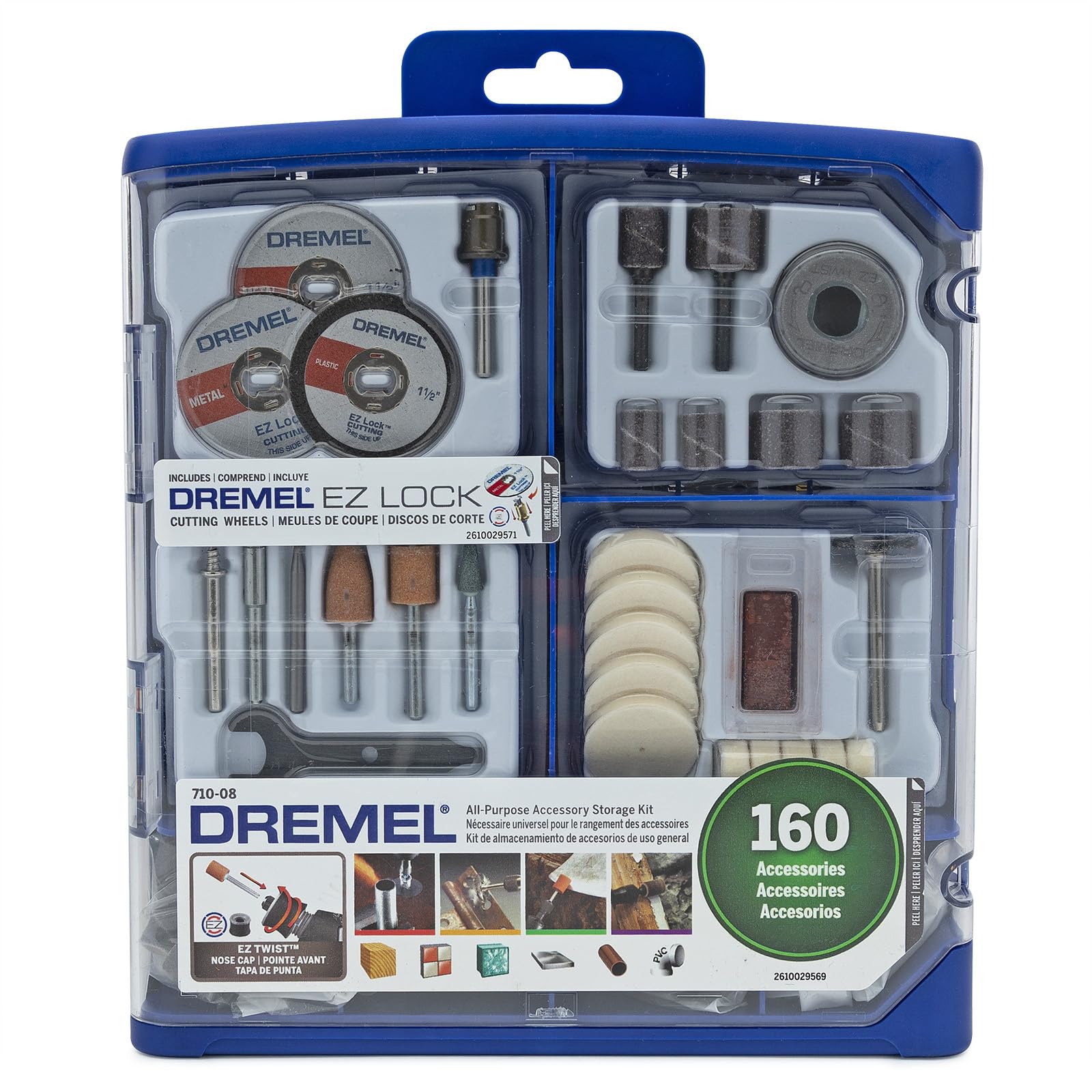 Dremel 8250 12V Lithium-Ion Battery Brushless Motor Cordless Rotary Tool Bundle with All-Purpose Accessory Kit (2 Items)