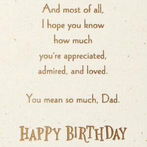 American Greetings Birthday Card for Dad (Inspiration and Great Example)