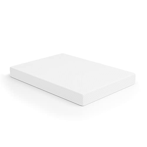 HOMES: Inside + Out Zinne Queen Mattress, 8 Inch Memory Foam Mattress Gel Mattress Twin for Cool Sleep Pressure Relief, Medium Firm King Mattress CertiPUR-US Certified/Bed-in-a-Box/Pressure Relieving