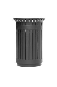 atmrc trash cans outdoor hollow design,with a removable inner bucket,can be fixed outdoor trash storage bin outdoors and home