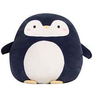 penguin plush pillow, 8 inch kawaii penguin stuffed animal toy cute penguin plushie animal pillows gifts for boys and girls