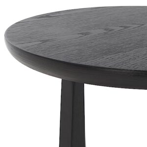 SAFAVIEH Couture Collection Sasha Black Oak Veneer Accent Table