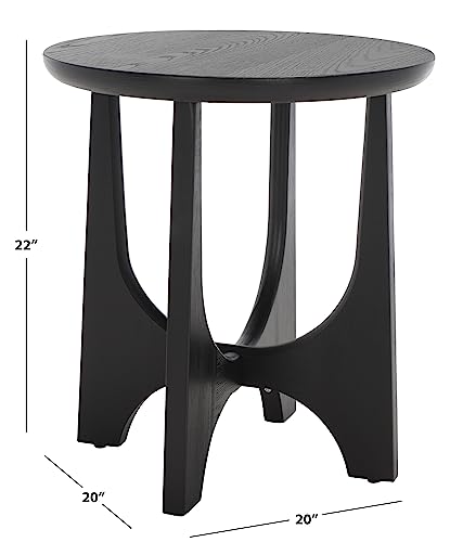 SAFAVIEH Couture Collection Sasha Black Oak Veneer Accent Table