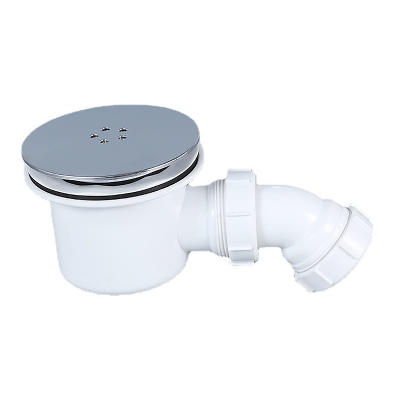 Yunnyp Shower Plughole Cover Shower Drain Cover Shower Waste Trap Cover Plug Hole Fast Flow