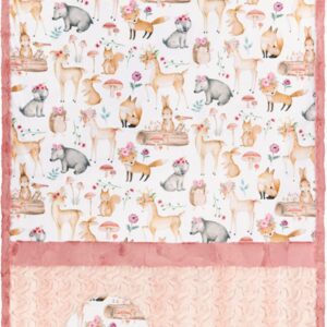 Minky Lullaby Critter Grove Cuddle Kit Shannon Fabrics