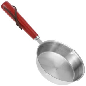 small egg pan single egg frying pan 5 stainless steel mini pan nonstick egg pastry pan with stay cool handle mini fry pan kitchen mini metal skillet non stick skillet