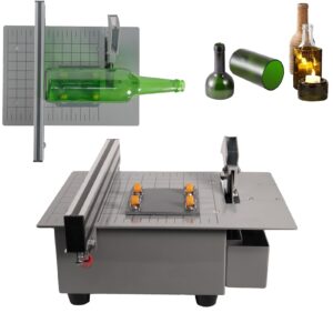 deruilong electric bottle cutter, glass bottle cutter, glass cutter, stain glass cutter stone cutter brittle and hard materials cutter trim saw - rock, stone, glass cutting, trimming, sawing machine