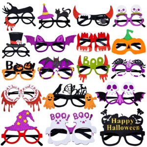 garma 18 pcs halloween glasses for kids adults funny halloween party favors photo booth props costume accessories halloween party decorations