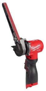 milwaukee sander w/abrasive belt 1/2" x 18" - 12v fuel - 2482-20 without battery and without charger