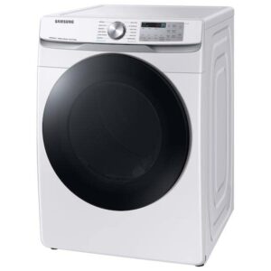 SAMSUNG DVG45B6300W 7.5 cu. ft. Smart Gas Dryer with Steam Sanitize+ in White