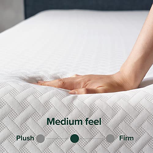 ZINUS 8 Inch Green Tea Cool Feel Memory Foam Mattress, Full, Mattress in A Box with Compact WONDERBOX Packaging, CertiPUR-US Certified