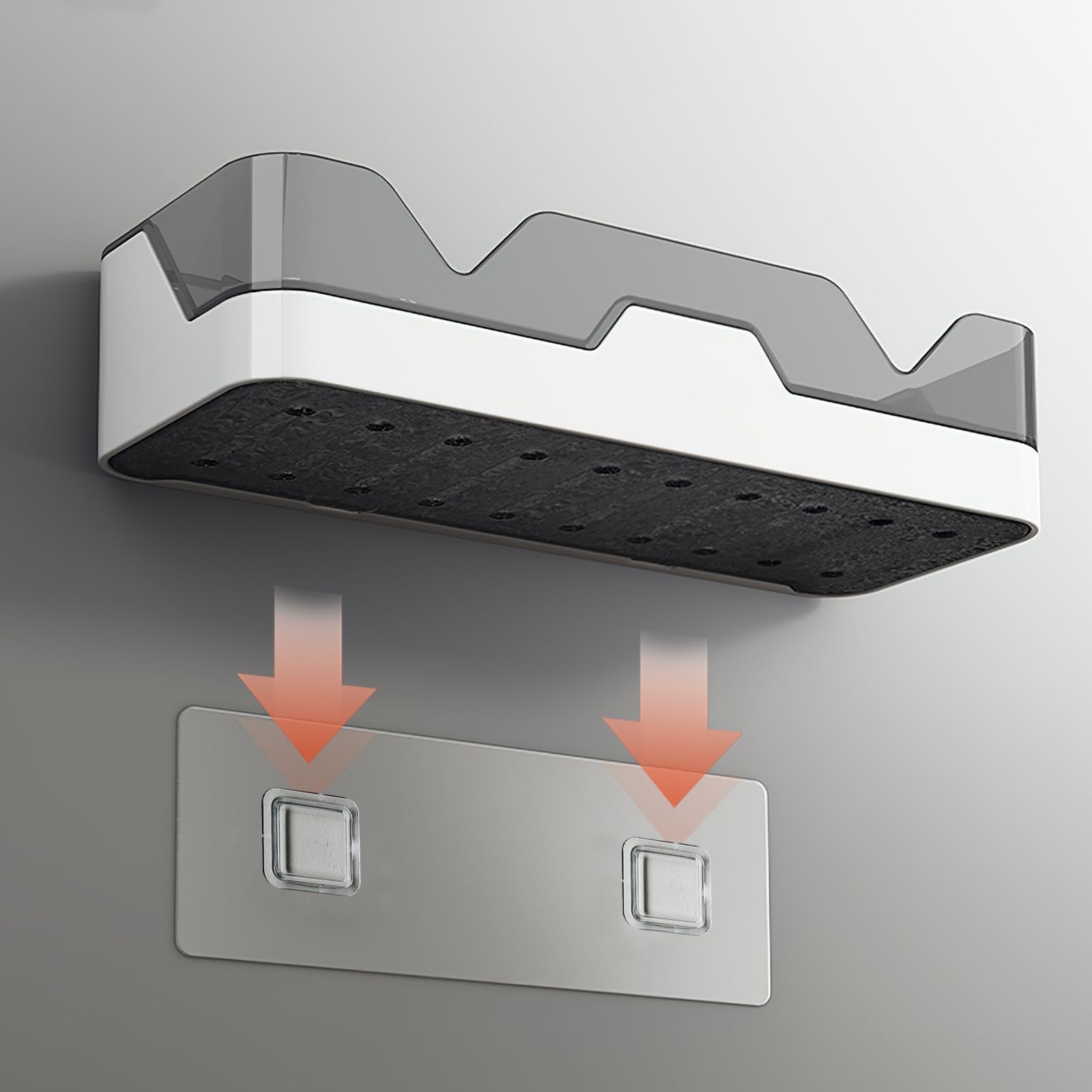 UIFER Adhesive Replacement for Shower Caddy, Shower Shelves(Suitable for square buckles