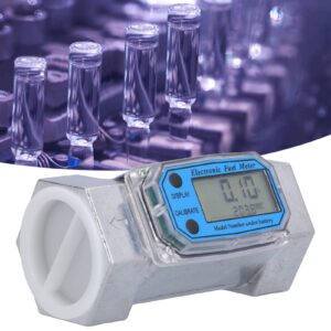 Industrial 2In Valve Digital End,Turbine Meter Electronic Digital Fuel Liquid Water Gas Oil Flowmeter 2In 2.3V‑3.3V Llw‑50