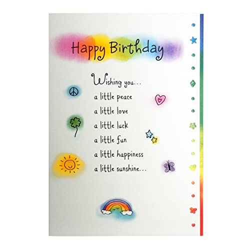 Blue Mountain Arts Birthday Card 2-Pack from Ashley Rice—Wishes of Sunshine and Love to Share with Someone Special on Their Birthday