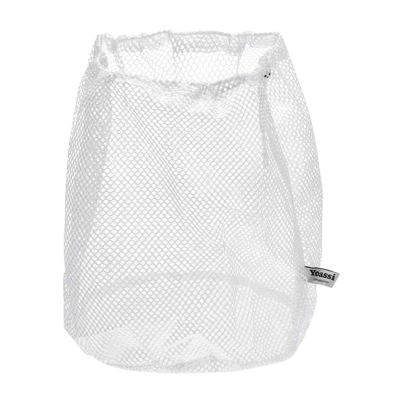 uxcell Mesh Laundry Bags, 11.8"x15.7" Baskets Mesh Bags with Drawstring Small Machine Washable Mesh Wash Bags for Travel, Laundry