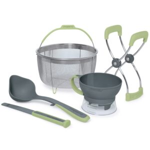 presto deluxe, green canning, 5 piece kit