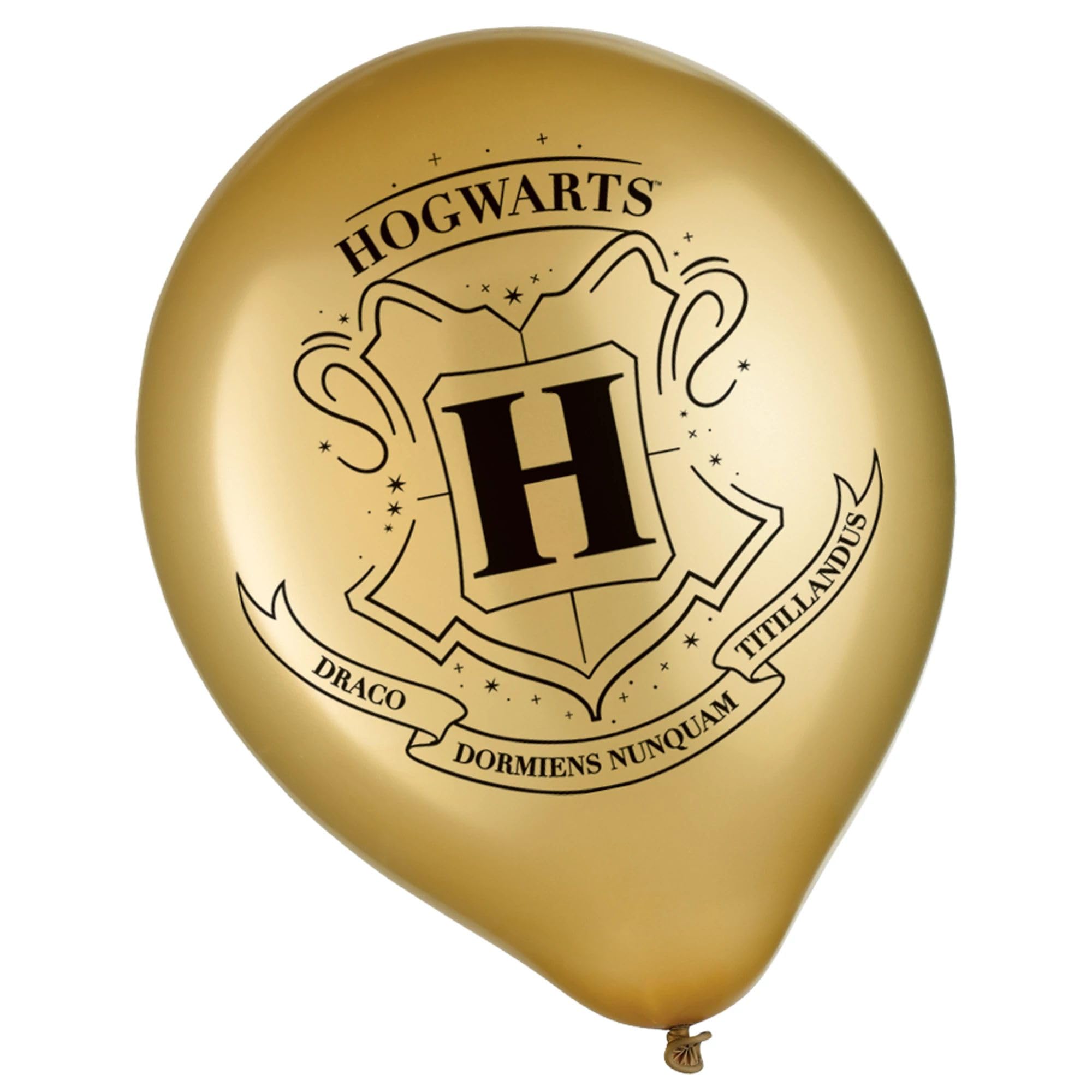 Latex Balloons - 12" - Perfect for Birthdays, Theme Days & Special Events, Harry Potter Hogwarts United, Pack of 6