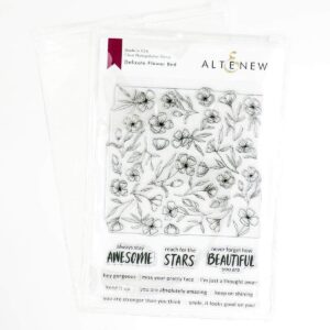 Altenew Medium Plastic Storage Pouches, Luscious, Thick, Zipper Included, Crafter's Organizing Supplies, 25 Count