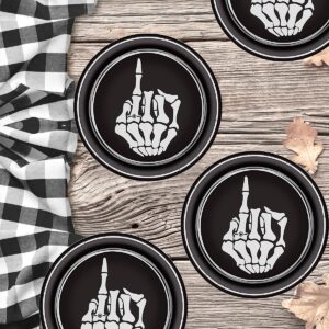 Halloween Ring Finger Bachelorette Party Plates, Halloween Bachelorette Party Decorations, Halloween Bride To Be, Bridesmaid Favors, Bridal Shower, Engagement Party Decorations (9 Inch, 25 Packs)