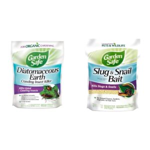 garden safe insect killer + garden safe slug & snail bait