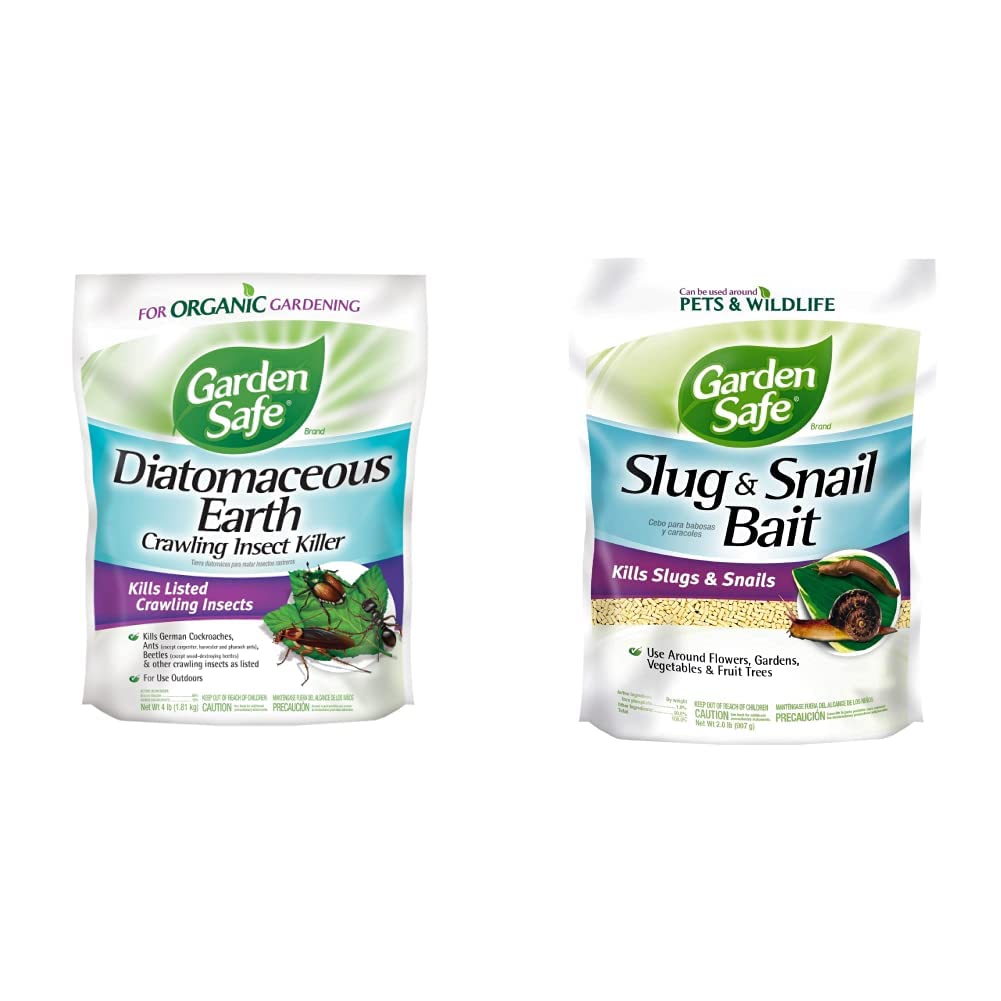 Garden Safe Insect Killer + Garden Safe Slug & Snail Bait