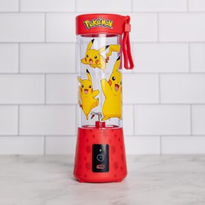 uncanny brands pok mon pokémon usb-rechargeable portable blender