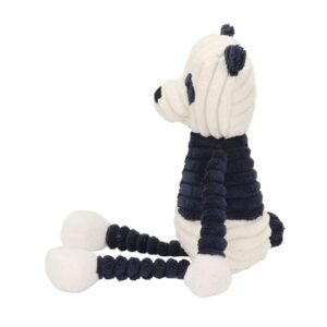 Cyrank Dog Toys, Panda Shape Plush Dog Toy Stuffed Animal Dog Toys Durable Interactive Dog Crinkle Toy Cute Squeaky Dog Toy Puppy Chew Toys for Teething Small Dog Toys for Boredom and Stimulating