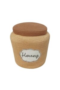 lorena canals children's honey pot storage basket for decoration or children's room