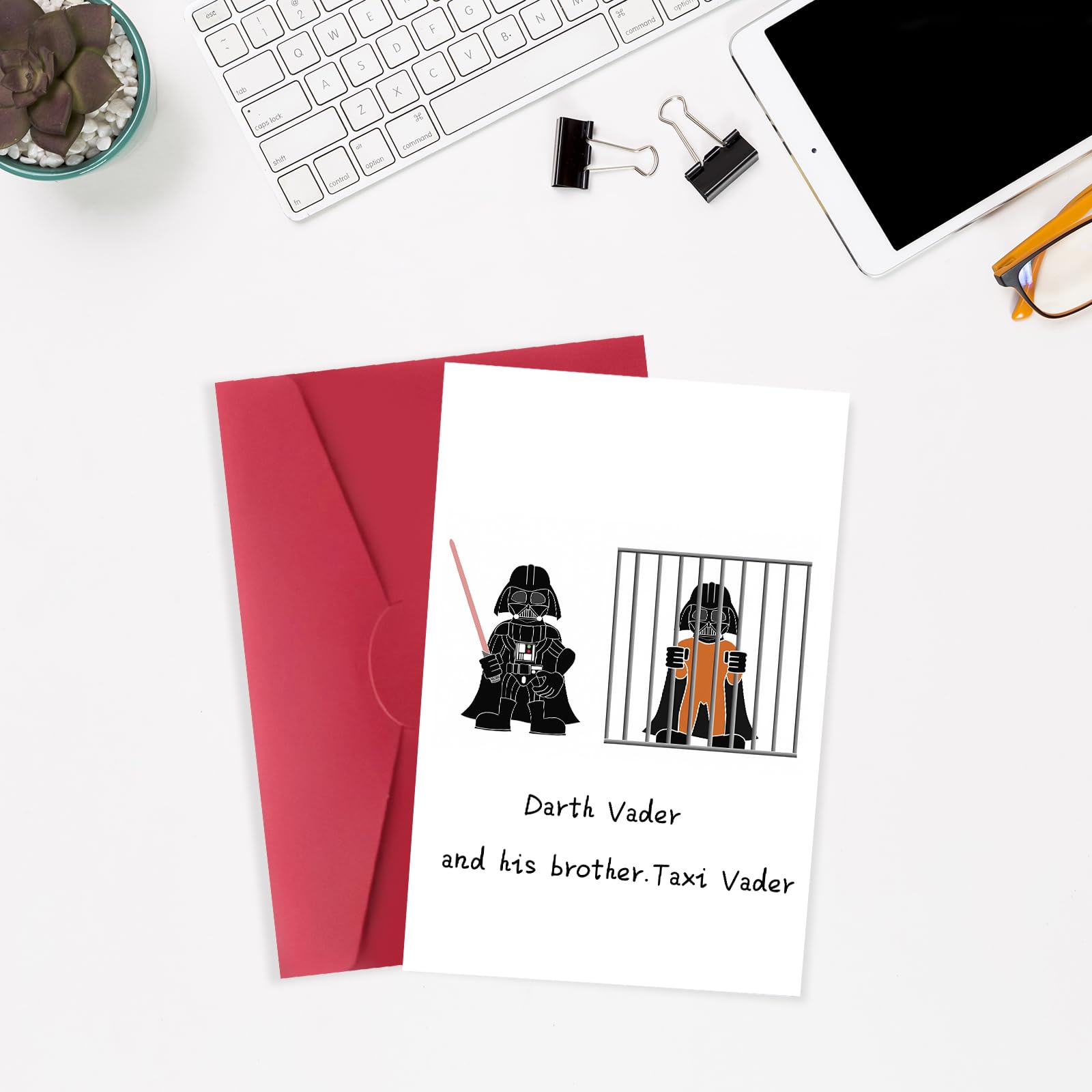 XXDJLP Humorous Birthday Card for Brother, Cute Bday Card Gifts for Family Members, Joke Birthday Card for Brother from Sister, Bro Bday Greeting Card, Birthday Card for Brother