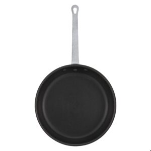 winco afp-10xc commercial-grade aluminium fry pan/skillet, 10", silver