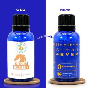 Healthy Animals 4Ever All-Natural Horse Dental Health Support - Maintains Strong, Healthy Teeth & Bones - Dental Supplements for Horses - Homeopathic & Highly Effective - 300 Tablets