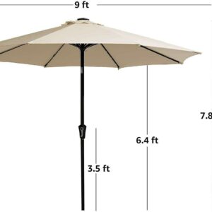 JHUS LED Patio Umbrella JHUS Patio-umbrellas Outdoor furniture Solar lights outdoor Patio furniture Patio set Patio furniture sets Patio umbrellas Beach umbrella Patio umbrella Umbrella ba