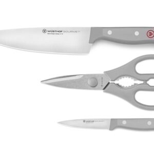 WÜSTHOF Gourmet Grey 3pc Prep Set