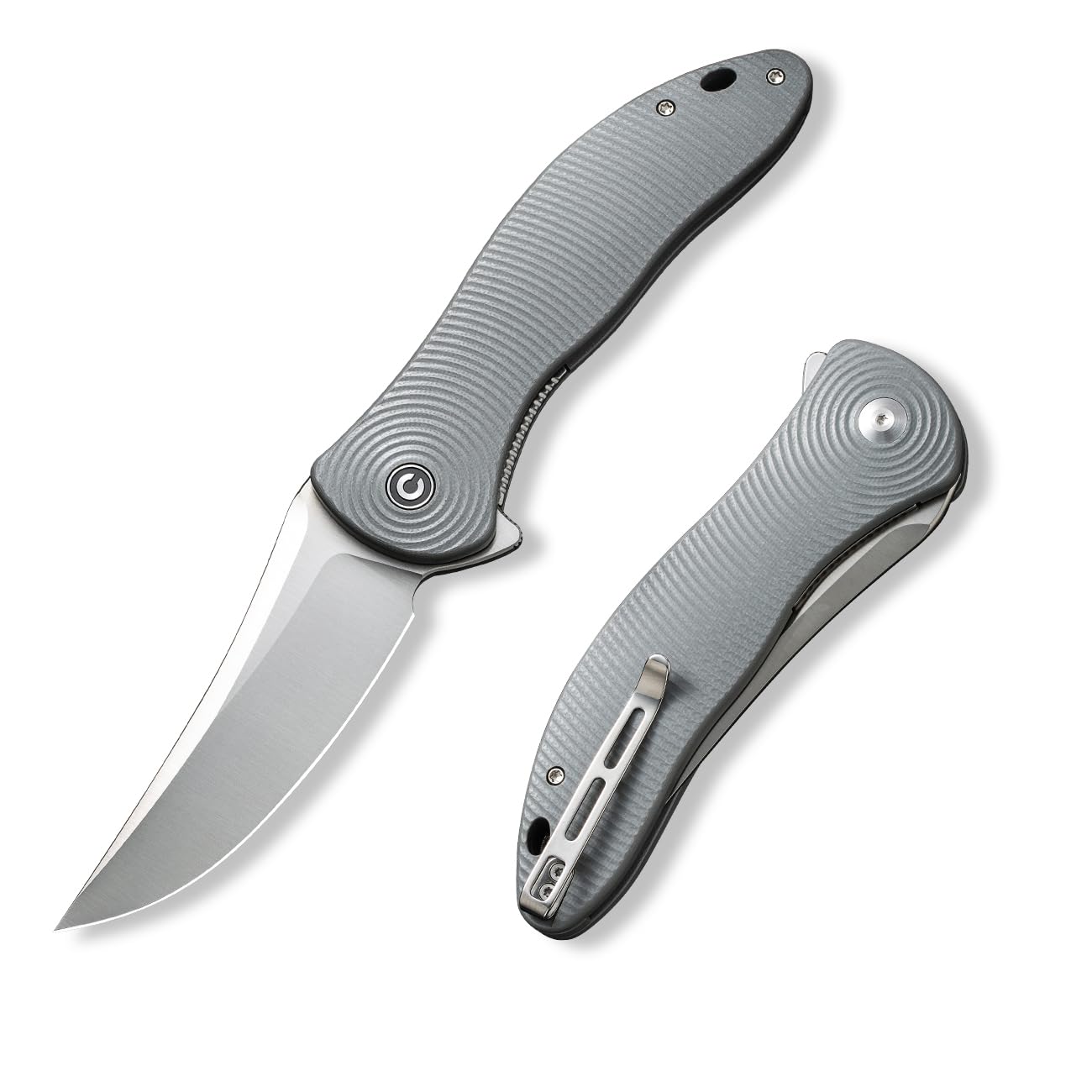 CIVIVI Synergy4 Pocket Knife for EDC, Large Folding Knife with 3.94'' Nitro-V Blade Ergonomic 3D Machined G10 Handle, Utility Knife for Camping Hiking C21018A-2