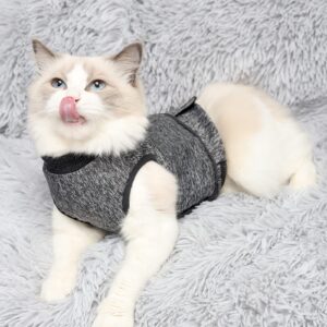 ddfs comfort cat anxiety relief coat warm clothes anti-scare emotional calming clothes