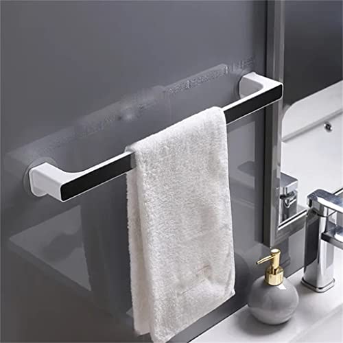 Self Adhesive Multi Purpose Towel Holder Bath Towel Rack Shelf Towel Bar Kitchen Accessories (D 46.3 * 6.5 * 2.8cm)