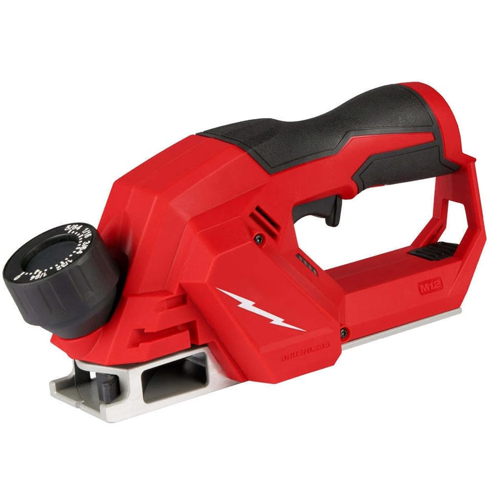 2524-20 for Milwaukee M12 FUEL 12V 2" Brushless Cordless Planer - Bare Tool Length 11 in Height 4.9 in Width 3.8 in