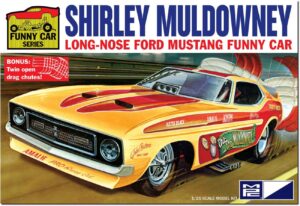 mpc - shirley muldowney long nose ford mustang fc (mpc1001)