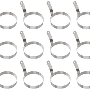 Thunder Group SLER0501R Egg Ring, 5" Diameter, Stainless Steel, Mirror Finish, Pack of 12