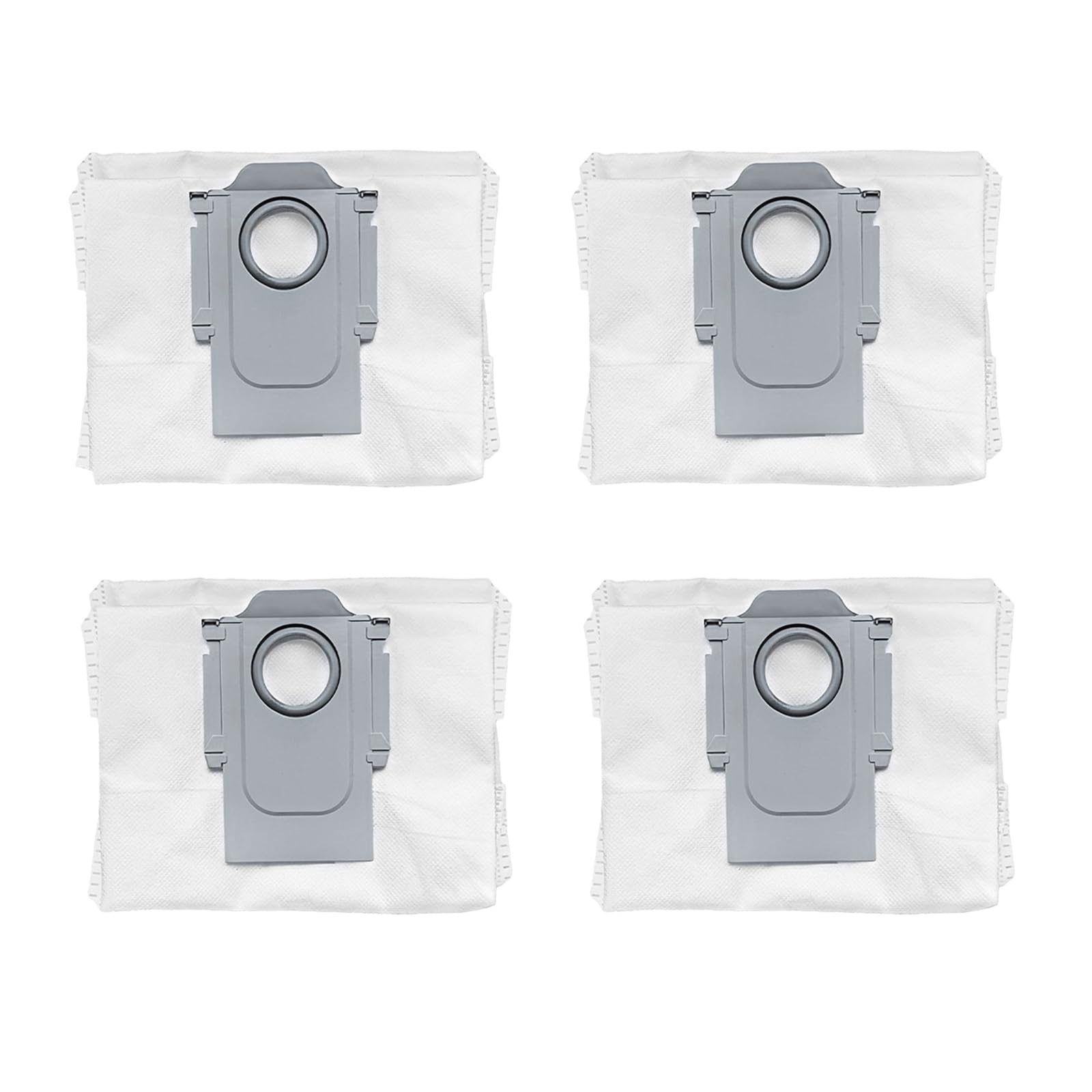 HUAYUWA Vacuum Attachments (4 Pack Dust Bags) Compatible with ROBOROCK Q5 Q5+ Robotic Vacuum Cleaner Replacement Parts Accessories