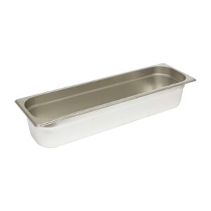 thunder group stpa3124l steam table pan, 1/2 size long, 4" deep, anti-jam, 24 gauge, 18/8 stainless steel, nsf (made in china), pack of 6