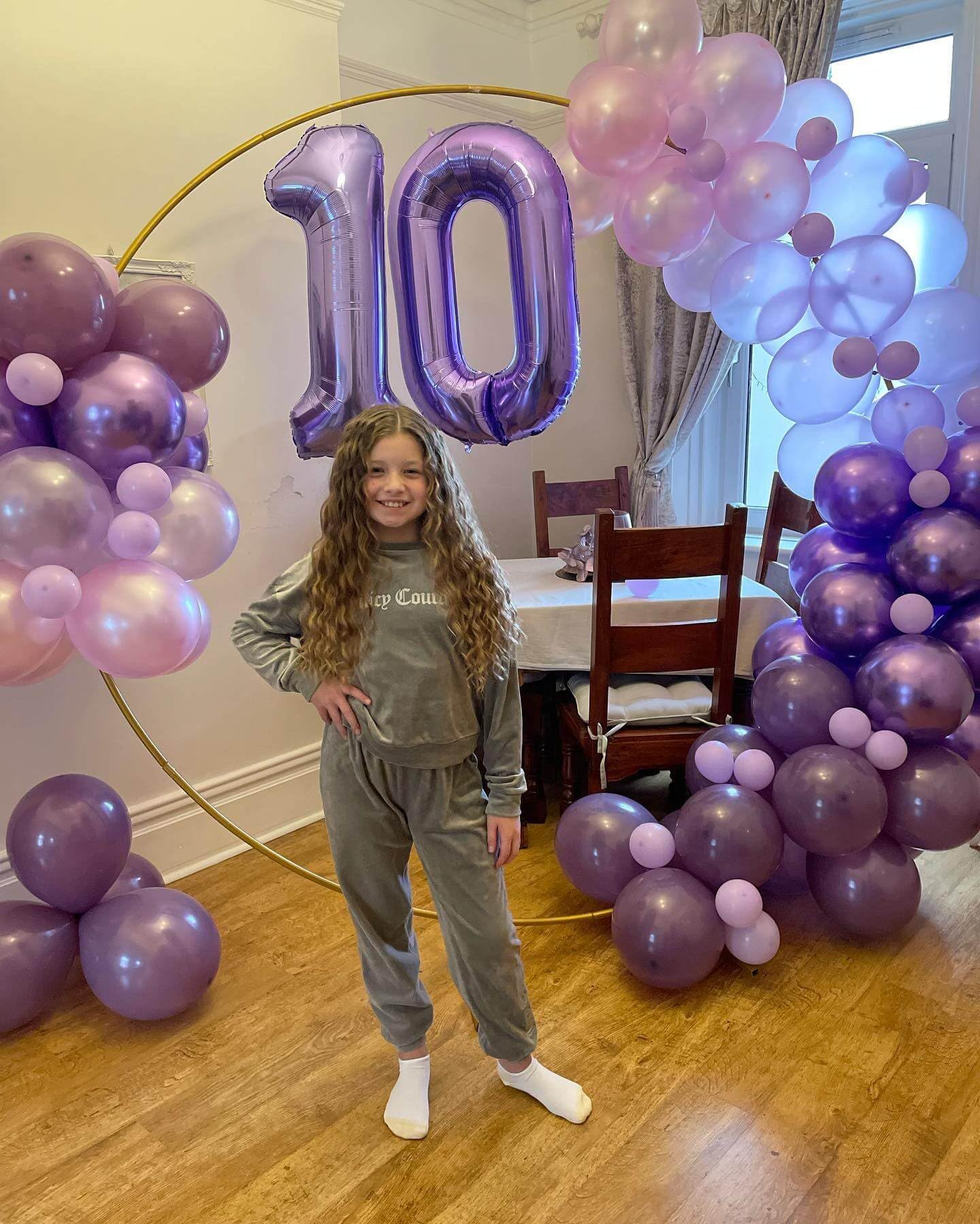 Number 10 Purple Balloons 40 Inch Giant Purple 10 Number Foil Helium Balloons for 10th Purple Birthday Party Supplies 10th Anniversary Events Decorations