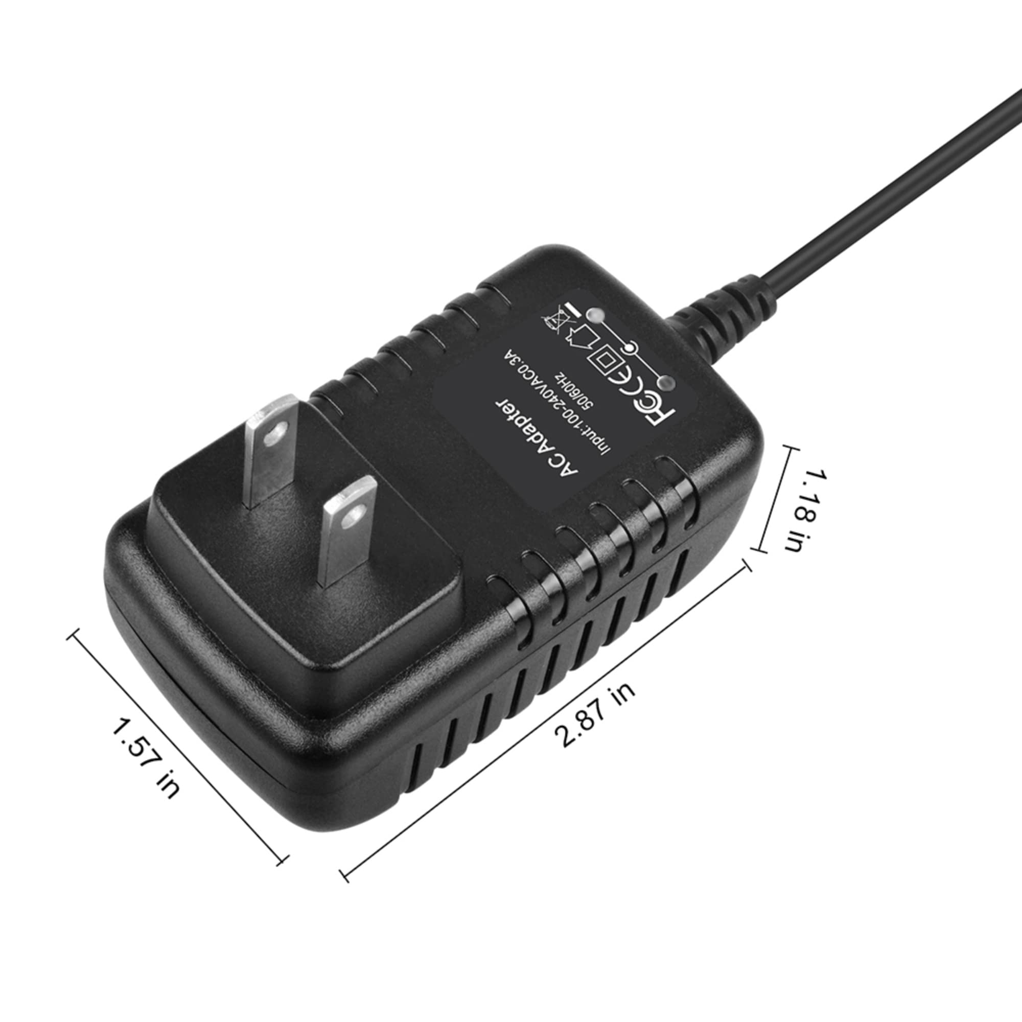 PKPOWER 6V AC/DC Adapter for Oreck PR8100 PR8100NC Sweep-N-Go Cordless Electric Sweeper