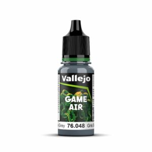 vallejo av av game air 18ml - sombre grey model paint, val76048