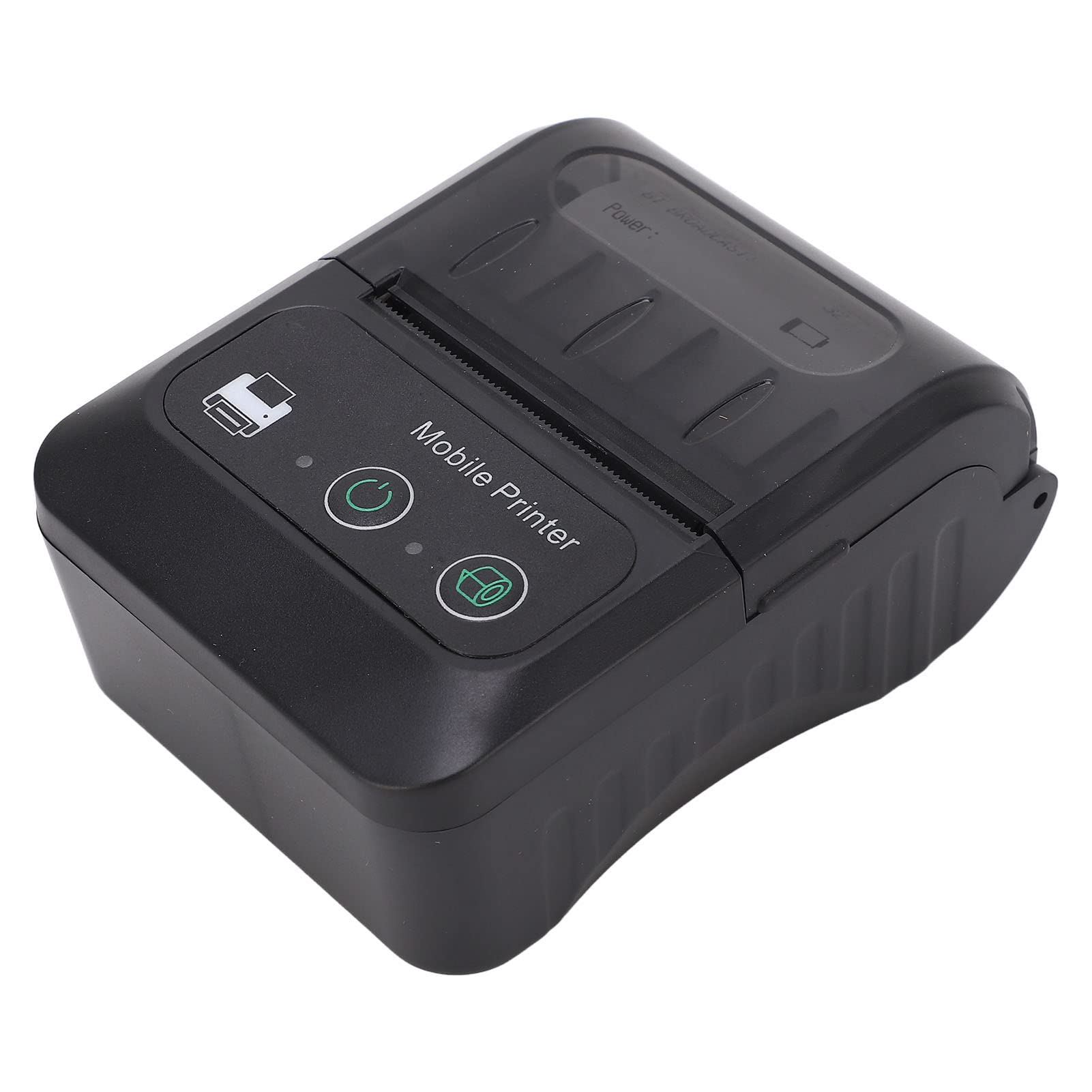 58mm Portable Mini Thermal QR Code Printer, USB Receipt Thermal Printer 2in Cordless USB Receipt Ticket Thermal Printer for Android