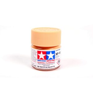 tamiya acrylic mini xf15 flat flesh tam81715 plastics paint acrylic