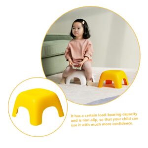 Plastic Stool Stackable Stool Children Anti-Skid Stool Shoe Changing Stool Kids Step Stool Children Footstool Plastic Sitting Stool Small Step Stool Small Stool Children Step Stool