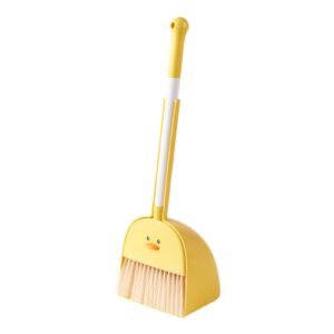 kids mini broom dustpan set, children's cartoon mini broom dustpan set - fun and educational cleaning tool for kids