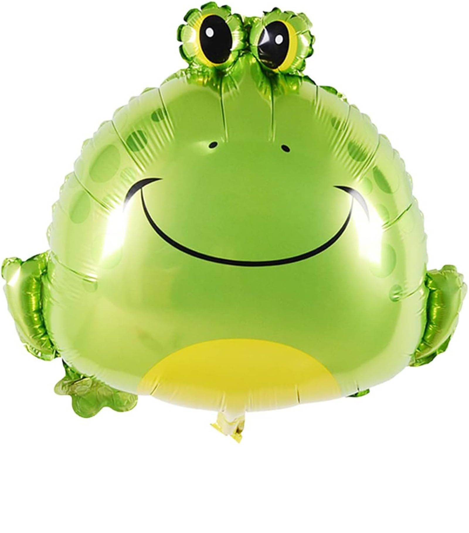 4PCS Frog Balloons Decorations Large Green Frog Mylar Foil Balloons for Animal Frog Reptile Themed Birthday Baby Shower Party Decoration Supplies